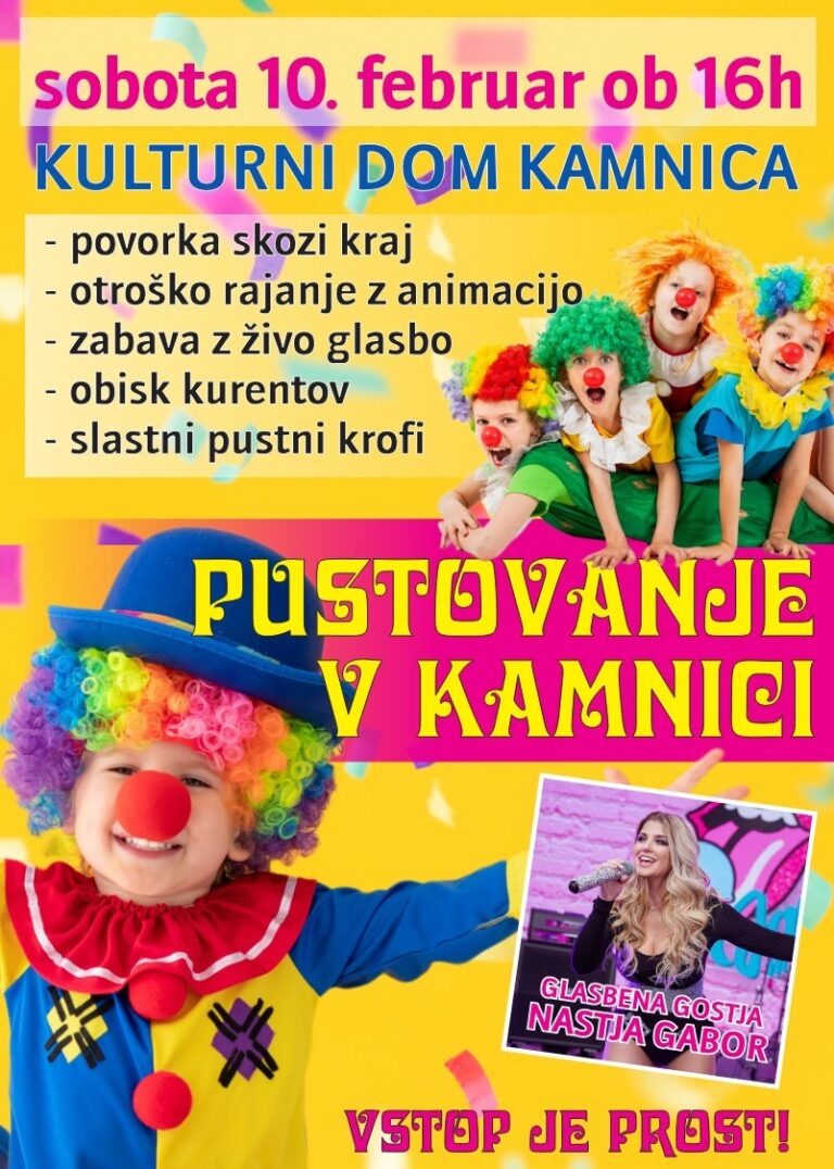 Pustovanje v Kamnici | Mestna občina Maribor